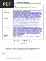 ASoIaF Event Timeline Overview | PDF | World Of A Song Of Ice And Fire ...