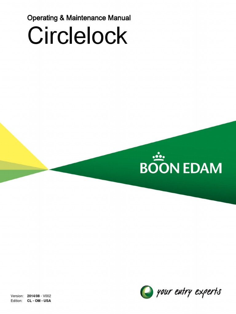 Circlelock OM - BEInc - 2014 08 - V002 | PDF | Electrostatic Discharge ...