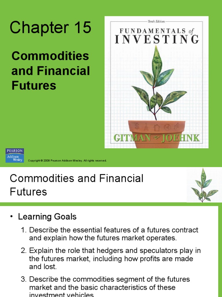 Commodities and Financial Futures | PDF | Futures Contract | Hedge ...