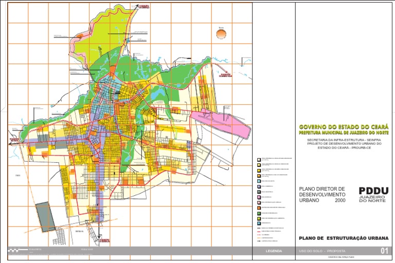 Mapa de Juazeiro do Norte com principais pontos turísticos | PDF ...