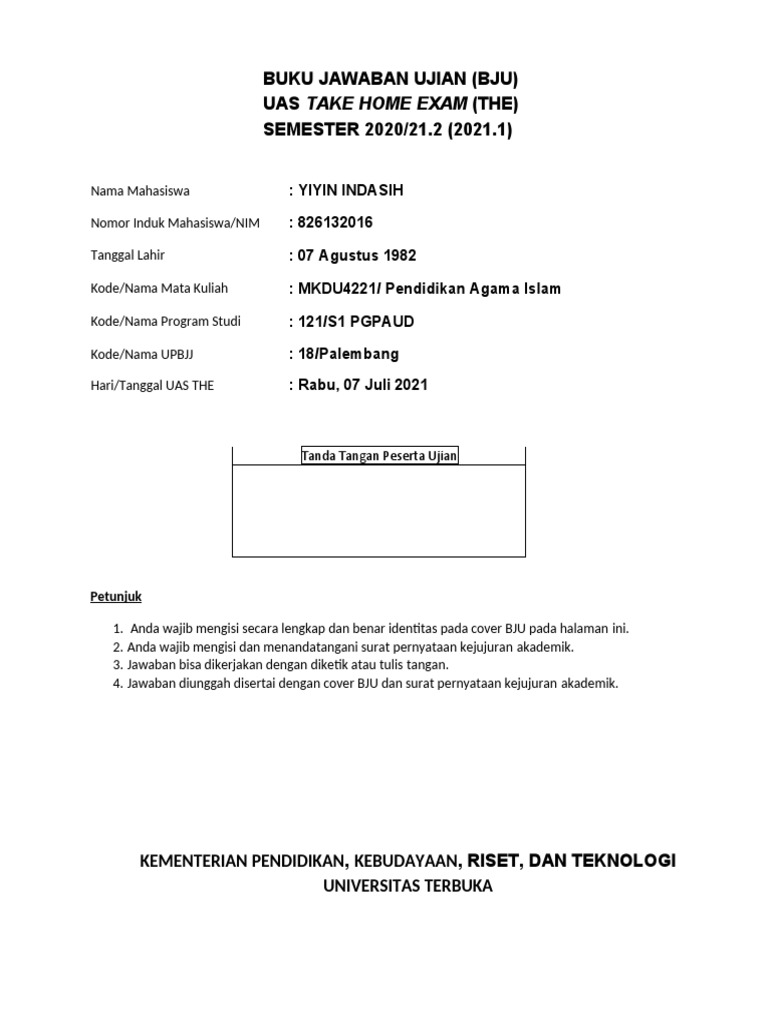 BJU - Umum (3) YIYIN | PDF