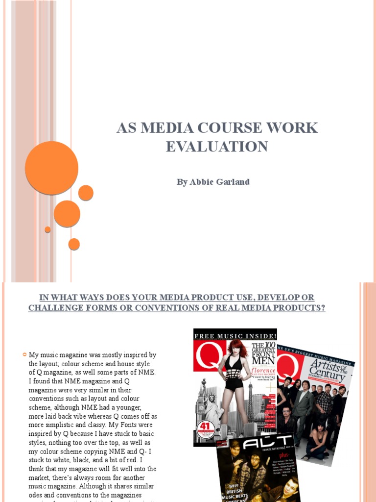 As Media Course Work | PDF | Alternative Rock | Magazines