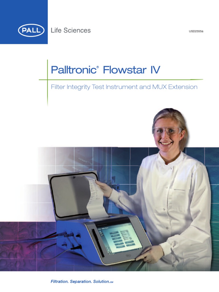 Palltronic Flowstar IV: Filter Integrity Test Instrument and MUX ...