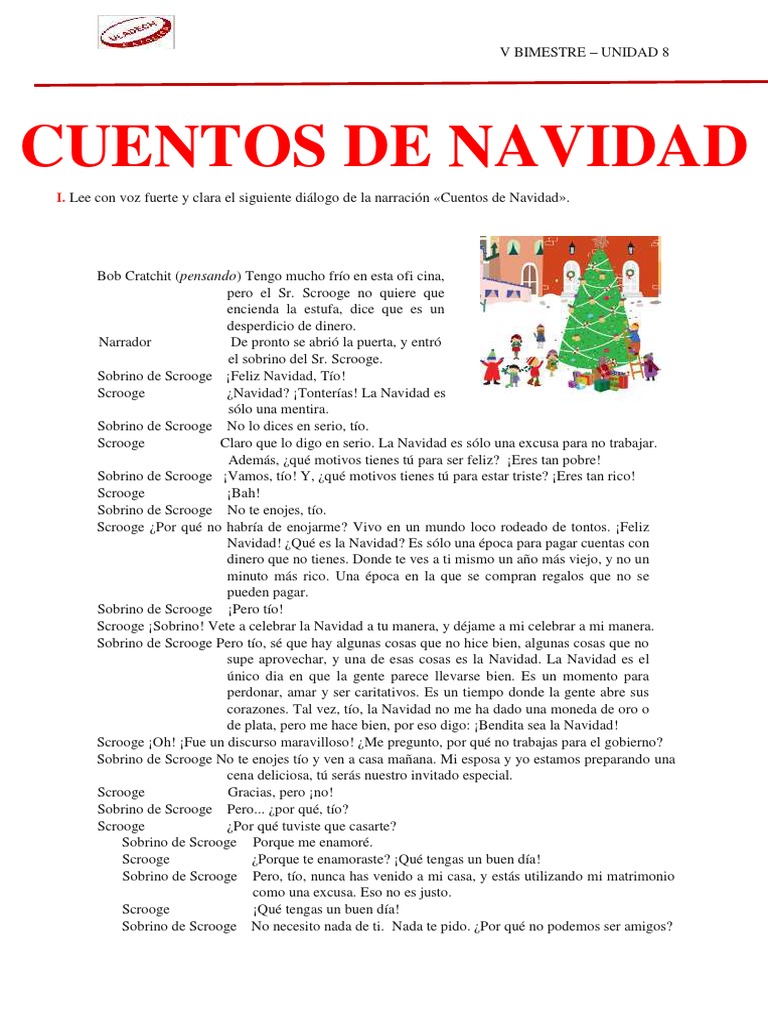 Elaboramos Un Cuento de Navidad | PDF | Un villancico | Navidad