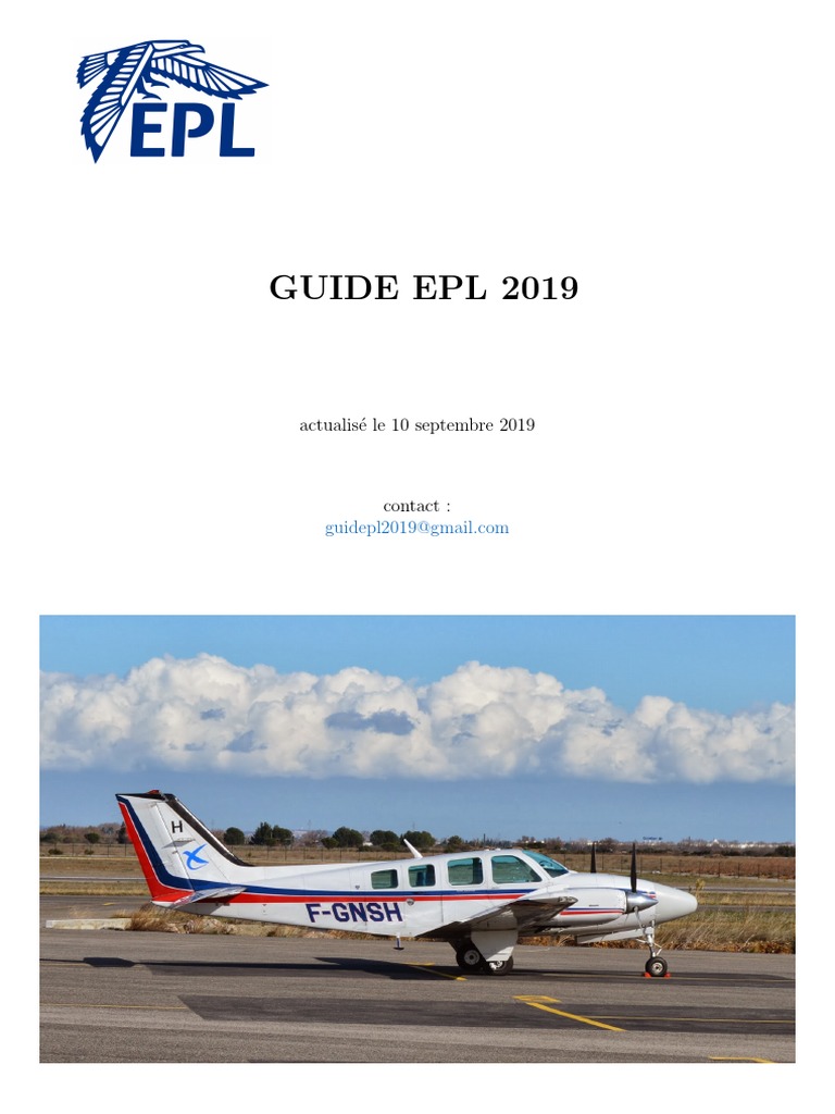 Guide Epl 2019 | PDF | Aérospatiale | Transport