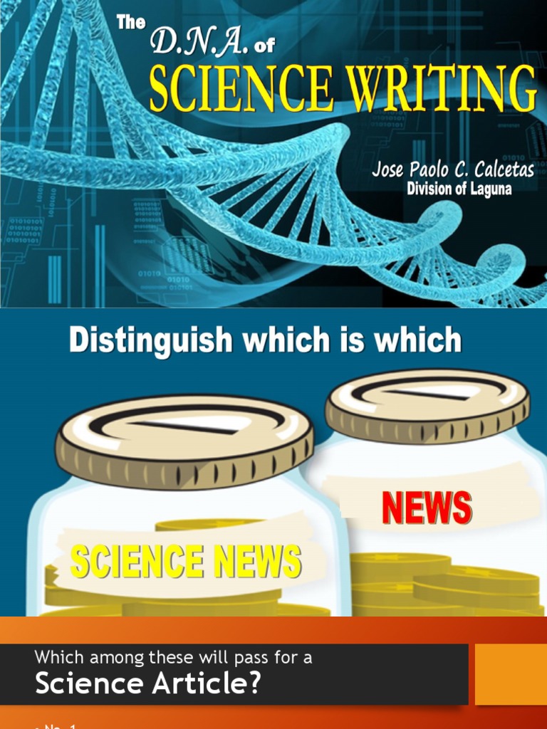 Tips for Effective Science Writing | PDF | Science