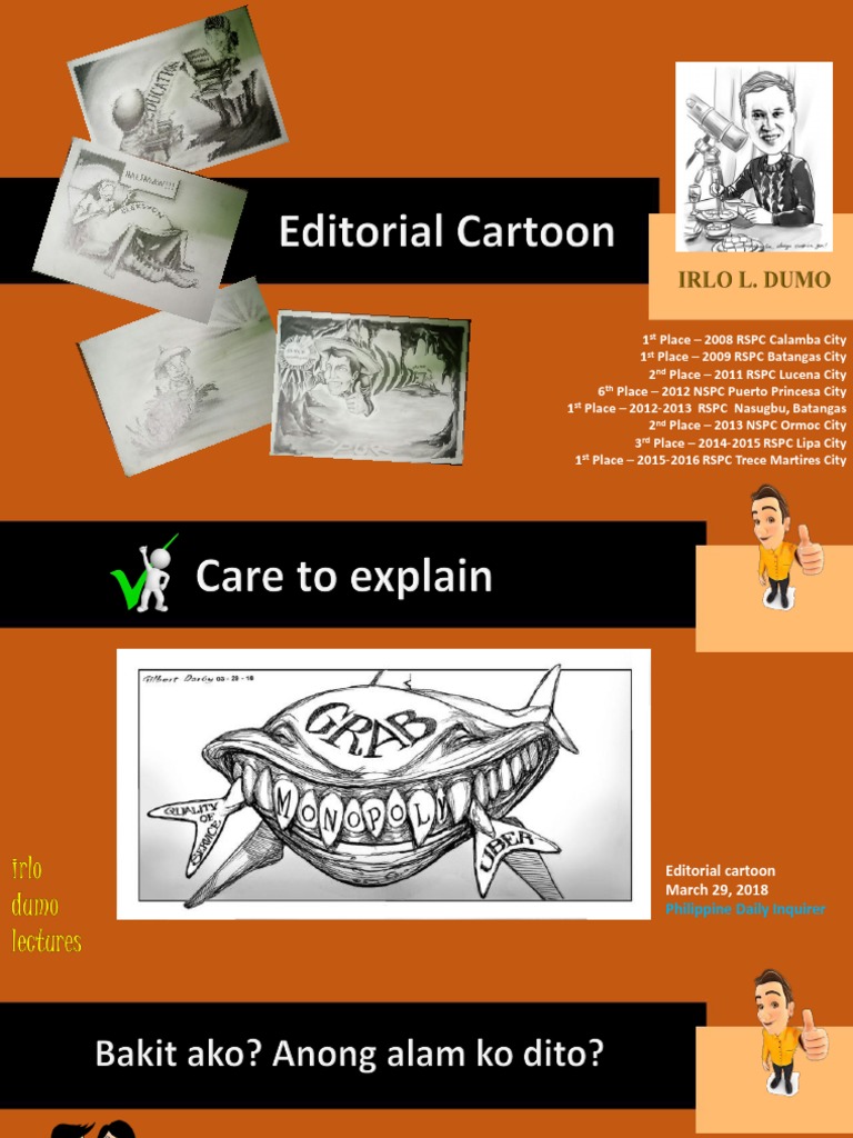 Editorial Cartooning Techniques in 2025 | PDF | Cartoon