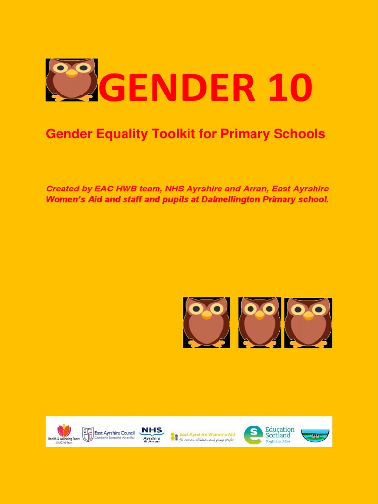 Gender Equality Toolkit for Schools | PDF | Gender | Gender Studies