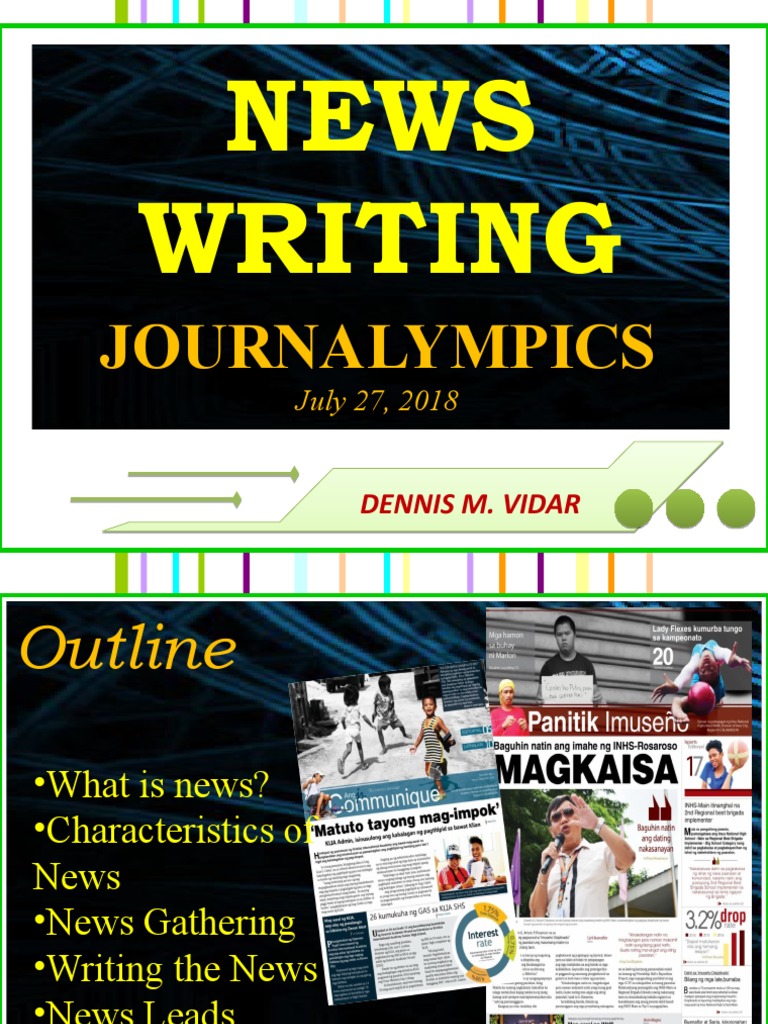 Pagsulat NG Balita | PDF | News
