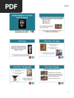 Ankle Foot AROM PDF | PDF