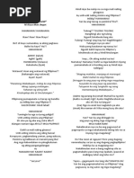 Filipino Declamation Piece | PDF
