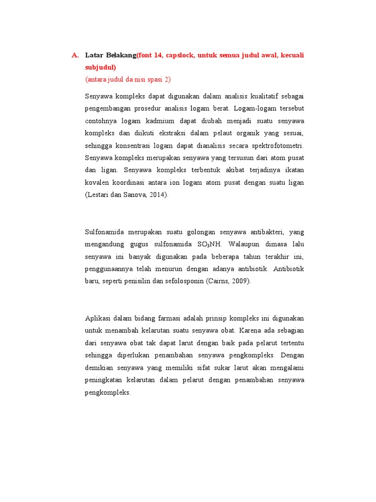 Laporan Ketikan Kompleks | PDF