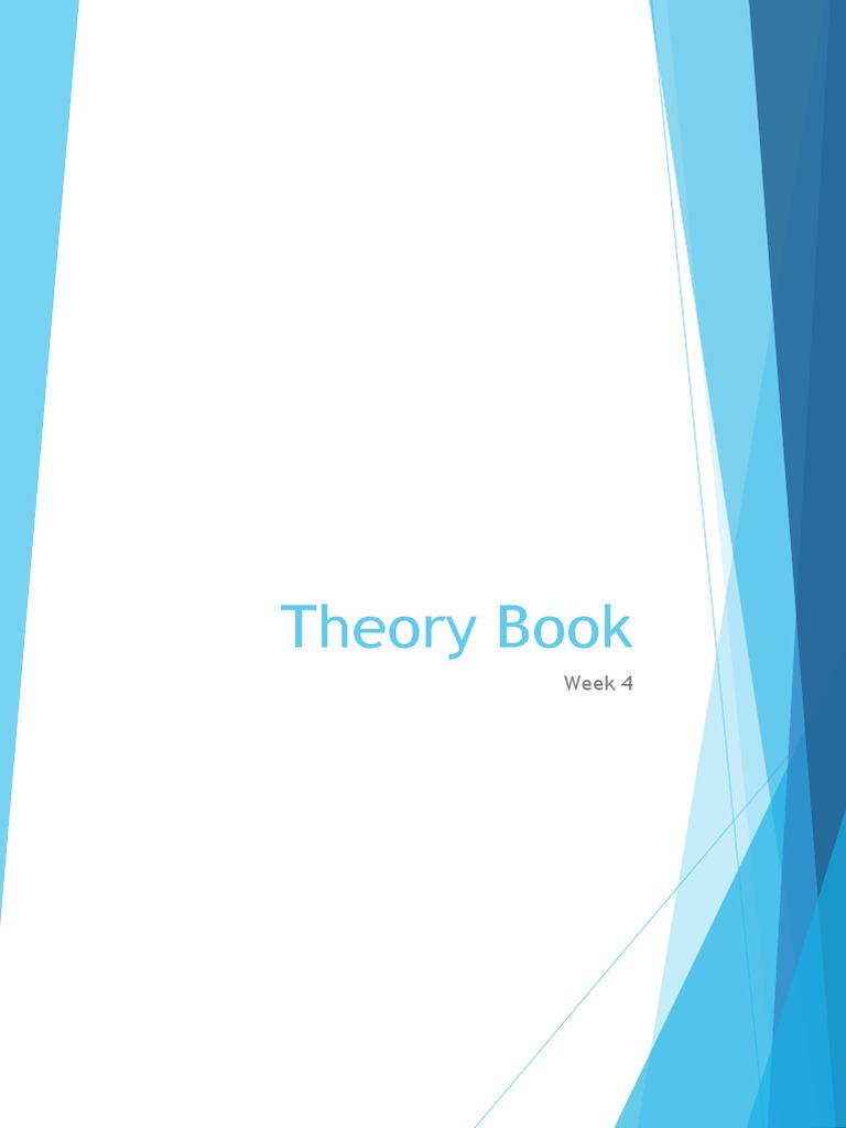 Theory Book Week 4 | PDF | Semantic Units | Language Mechanics