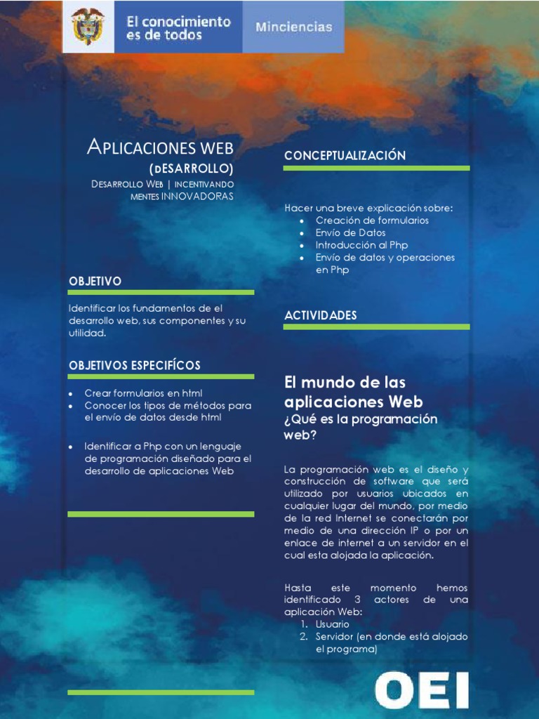 Introducción Aplicaciones Web | PDF | Internet y web | Redes