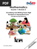 PT Grade 1 Matatag Math 1 - Tagalog Version | PDF