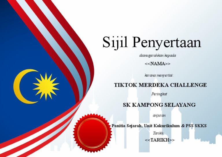 Sijil Kemerdekaan 2021 | PDF