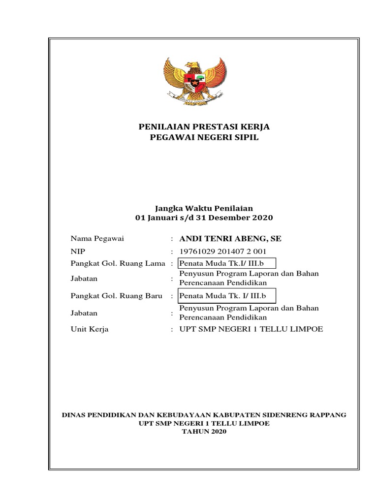 Andi Tenri Abeng, Se. - 2020 | PDF