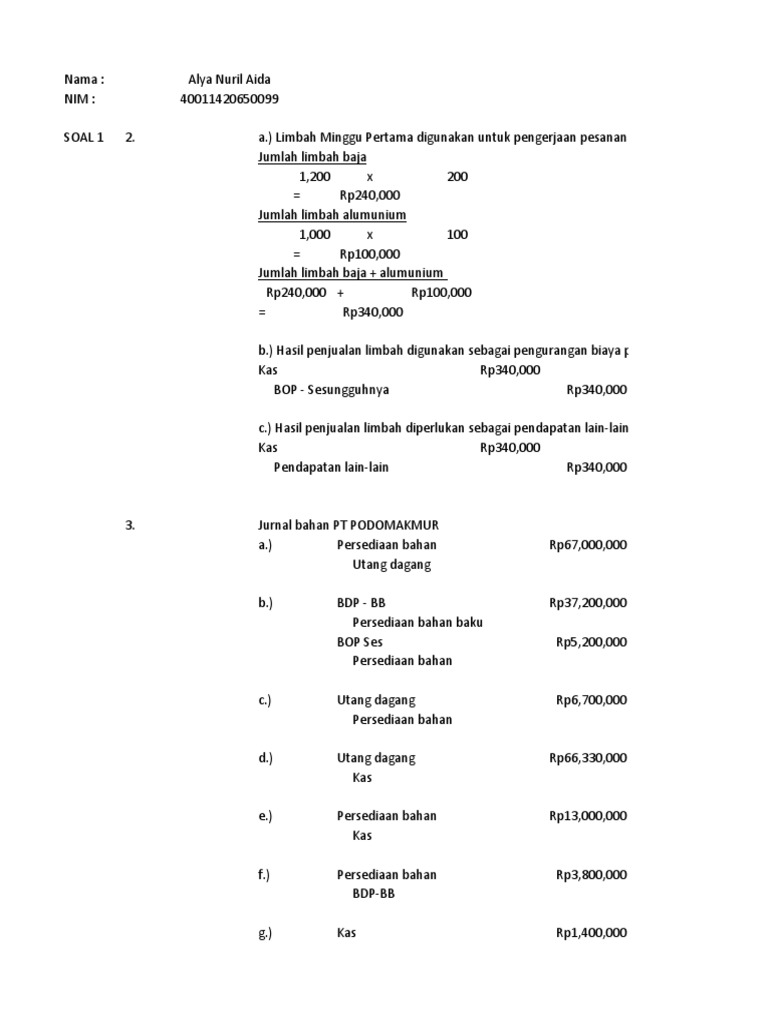 Alya Nuril Aida - 099 - BAB 6 | PDF
