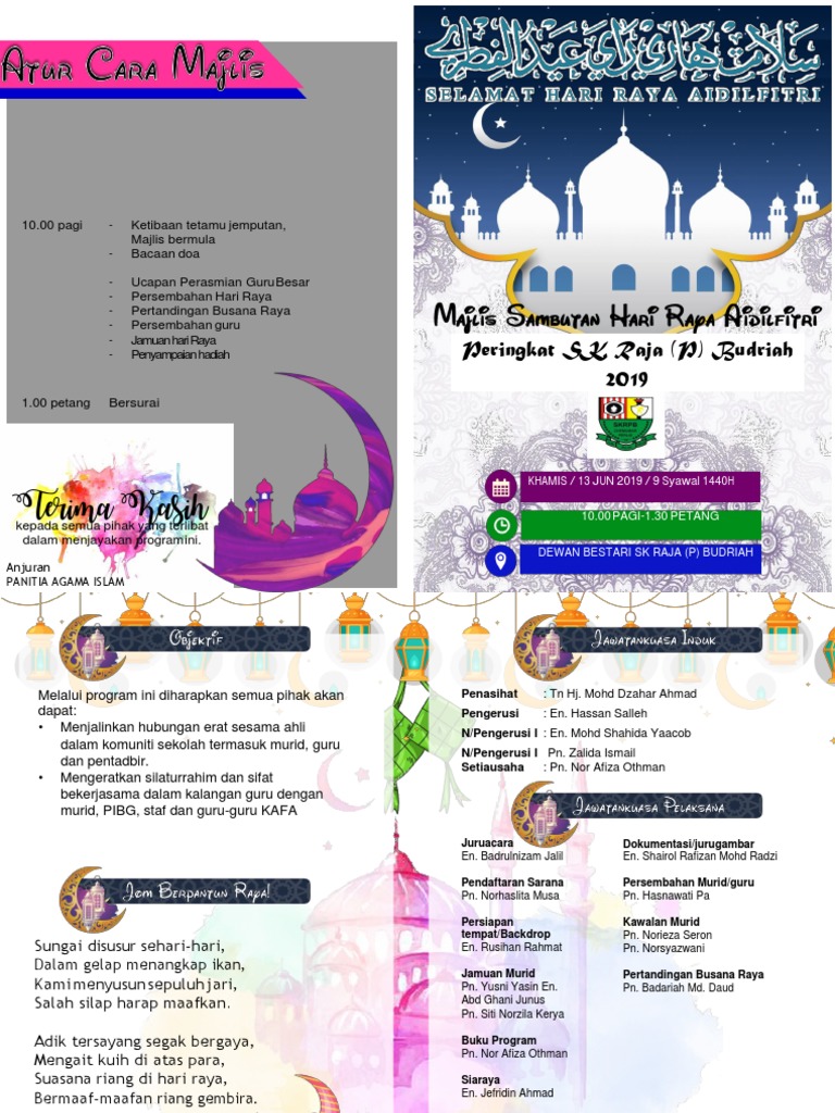 Brosur Raya 2019 | PDF