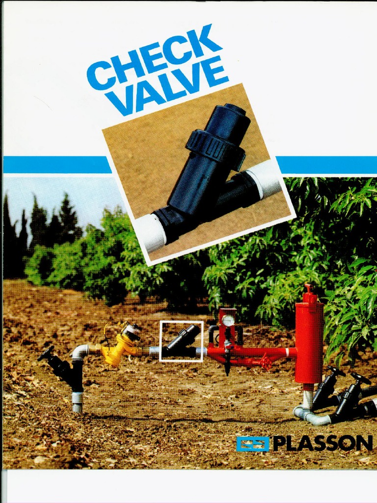 Ficha Tecnica Valvula Check | PDF