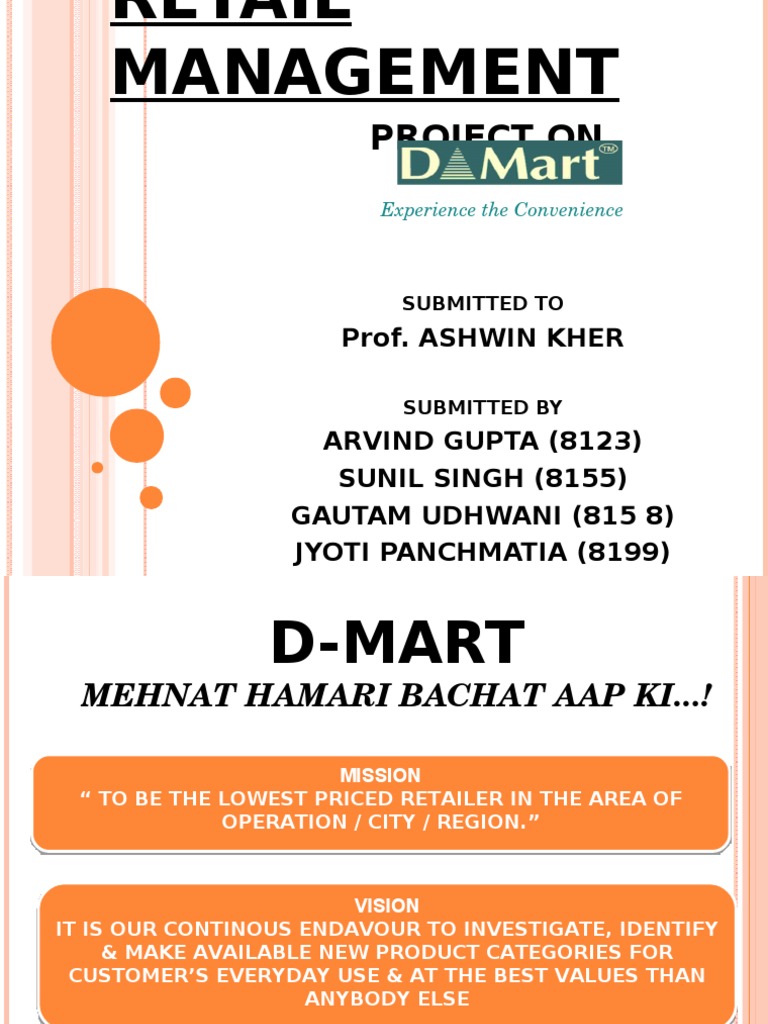 Dmart | PDF | Pricing | Retail