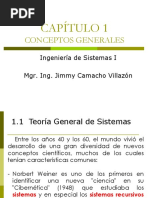 Mapa Mental de La Teoría General de Sistemas | PDF | Teoría de sistemas | Sistema
