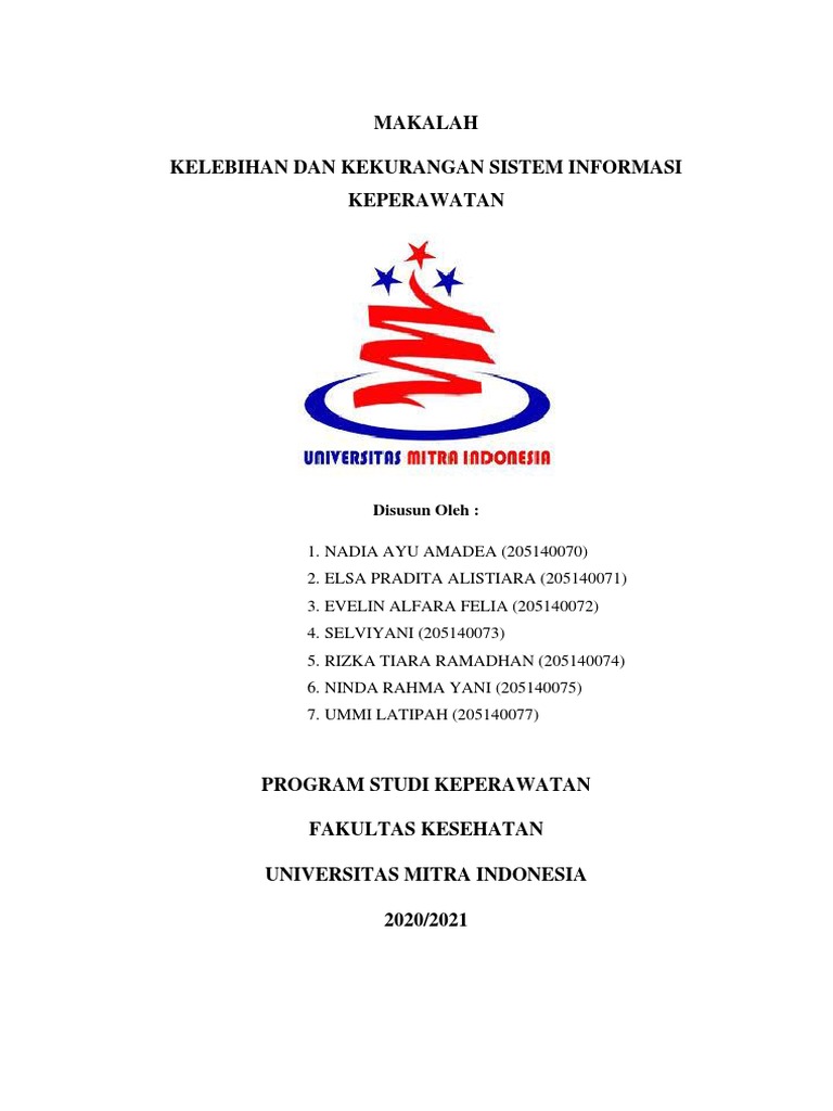 MAKALAH SIK KEL.4 (Kelebihan Dan Kekurangan Sistem Informasi ...