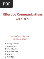 7C's of Communication Presentation | PDF | Communication | Human ...