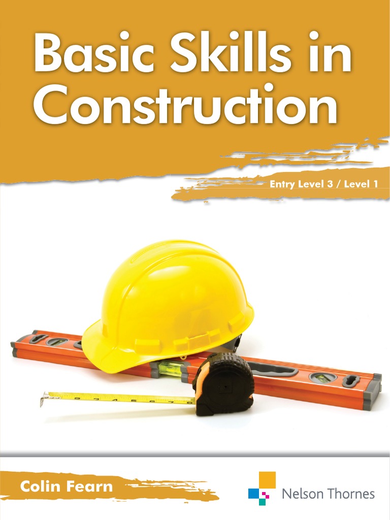 Colin Fearn - Basic Skills in Construction | PDF | Carpentry | Wood