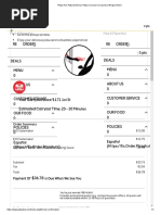 Chipotle Online Order Receipt Guide | PDF | Cooking, Food & Wine