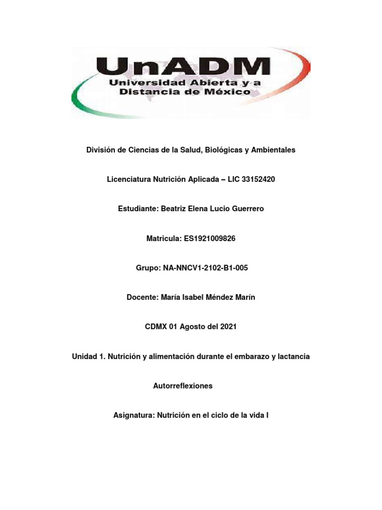 Ncv1 U1 Atr Belg Pdf Nutrición Dieta Y Nutrición