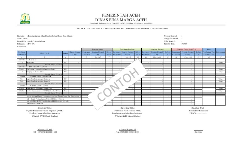Form Rekap Cco MC 0 PDF Free | PDF