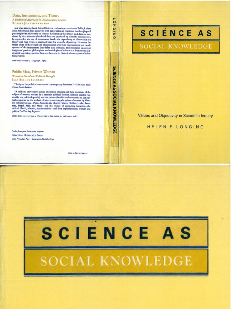Helen Longino - Science As Social Knowledge-Princeton University Press ...