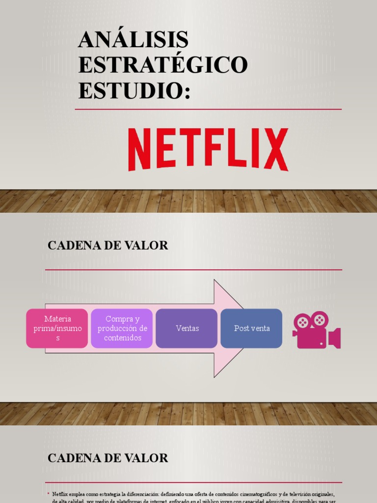 Análisis Estratégico Caso Netflix | PDF | Netflix | Marketing