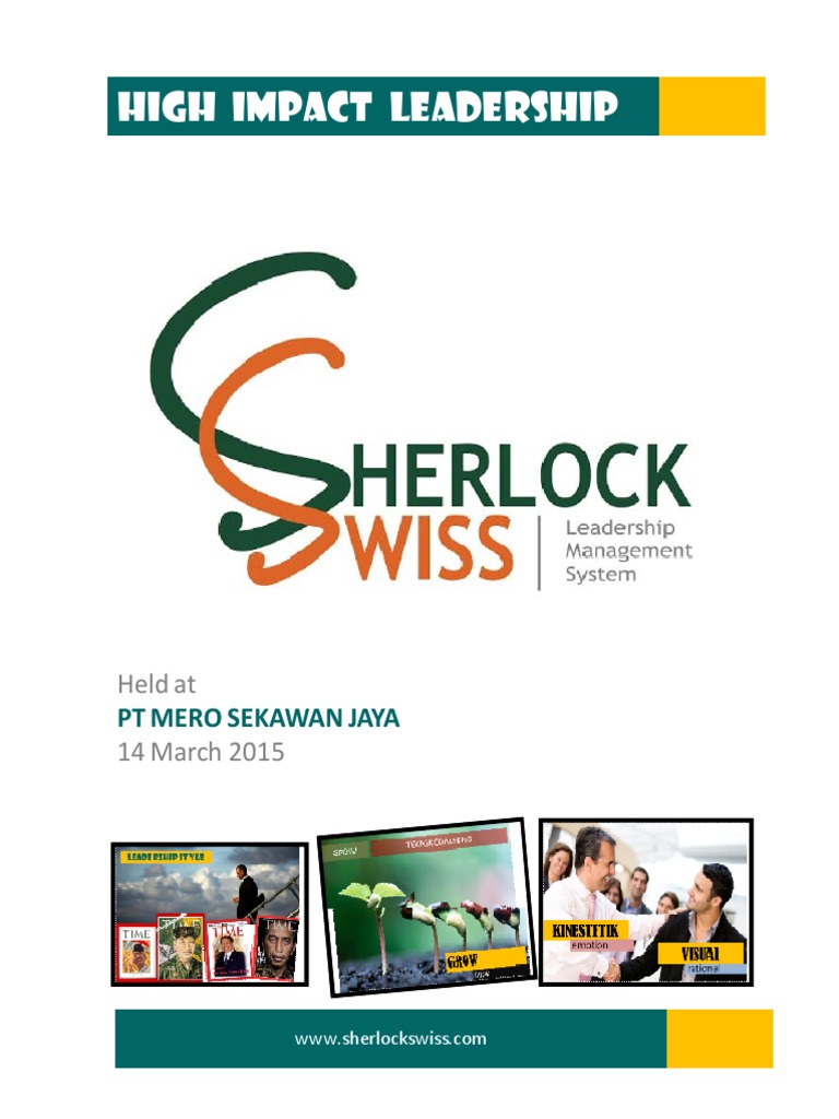 High Impact Leadership Training Modul Pdf