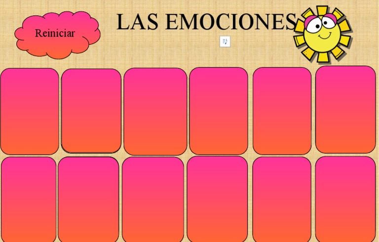 Memorama Emociones | PDF