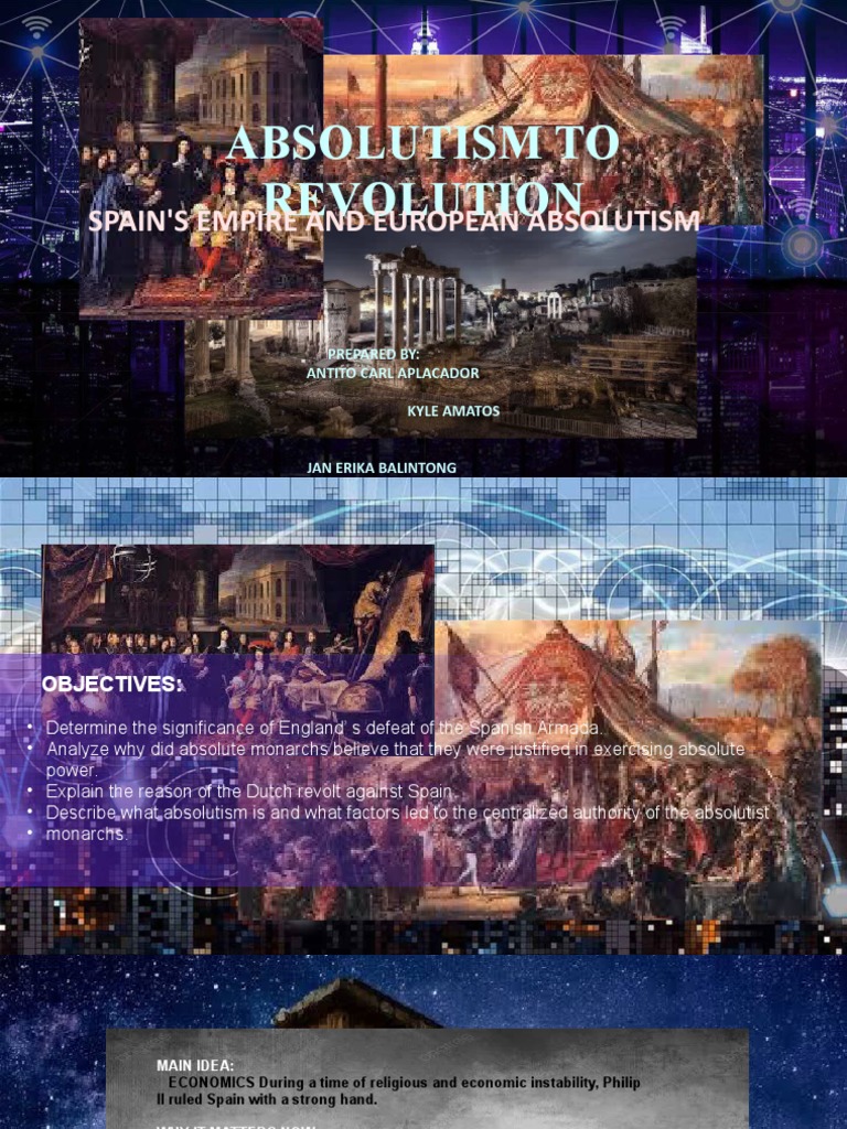 Absolutism To Revolution | PDF | Spanish Empire | Monarchy