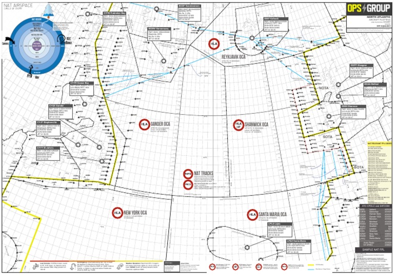 North Atlantic Airspace Overview | PDF | Aviation | Transport