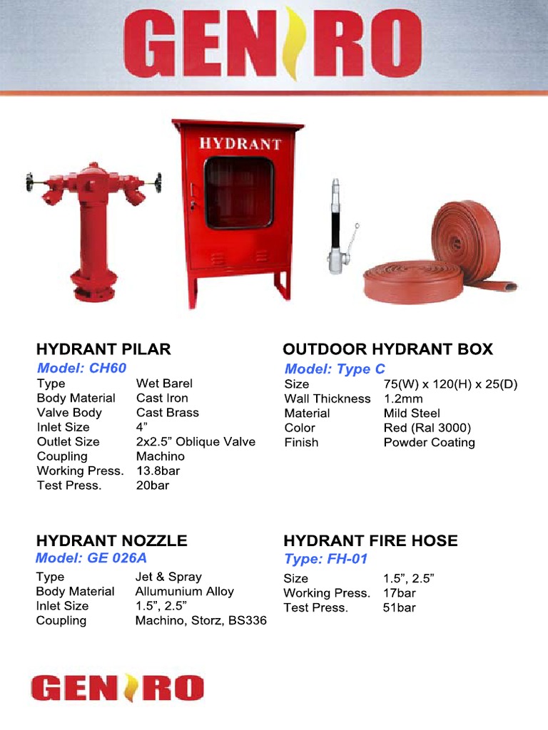 Geniro - Outdoor Hydrant | PDF