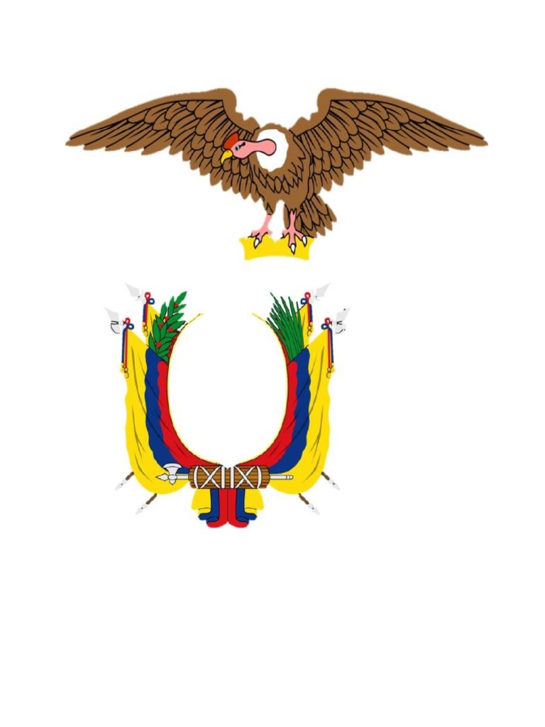 Símbolos Del Escudo Nacional | PDF | Ecuador | Andes
