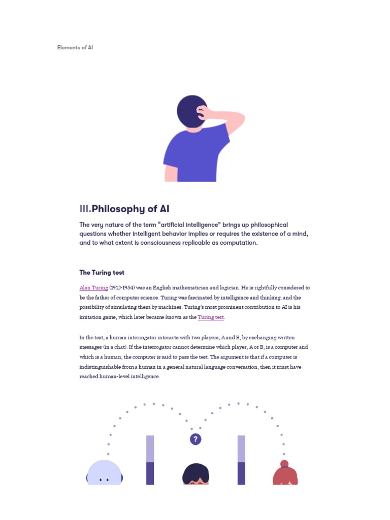 1.3. Philosophy of AI | PDF | Artificial Intelligence | Intelligence ...