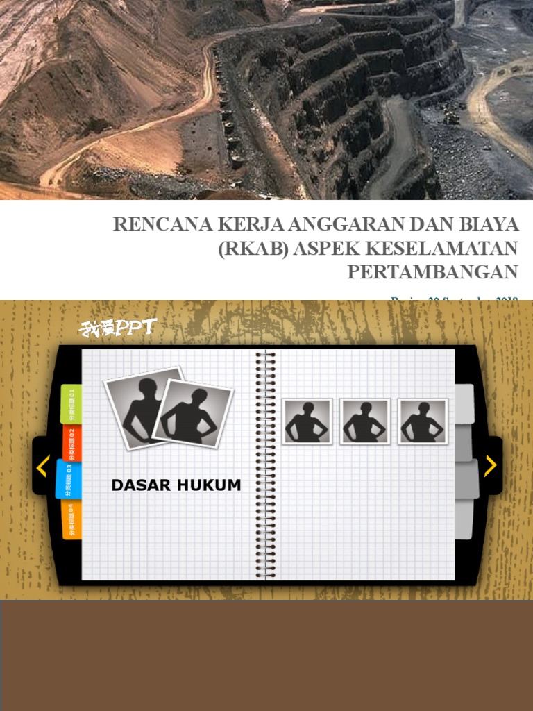 Rkab Aspek Keselamatan Pertambangan | PDF