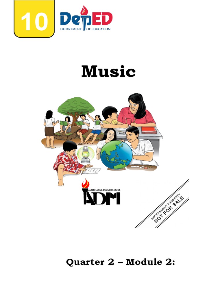 Music: Quarter 2 - Module 2 | PDF | Jazz | Ragtime