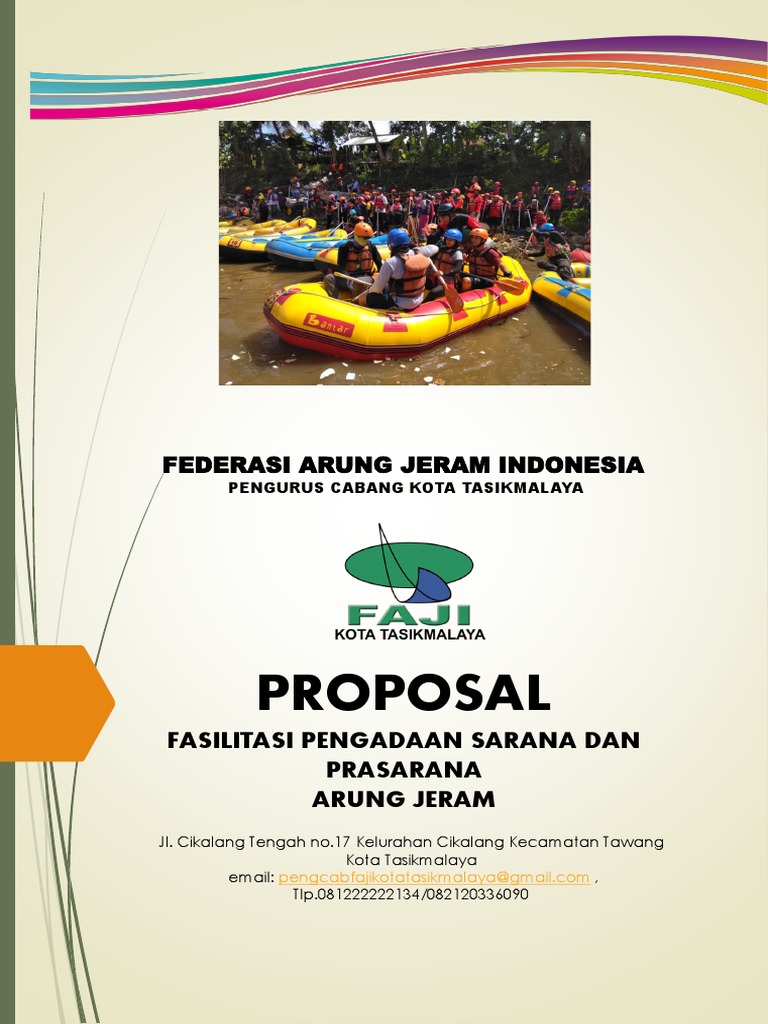 Proposal Pengadaan Alat Arung Jeram | PDF