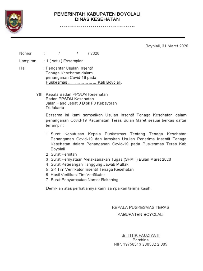 Surat SPMT SPTJM | PDF