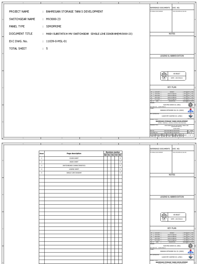 Typical Medim Voltage Single Line Diagram | PDF | Capacitor ...