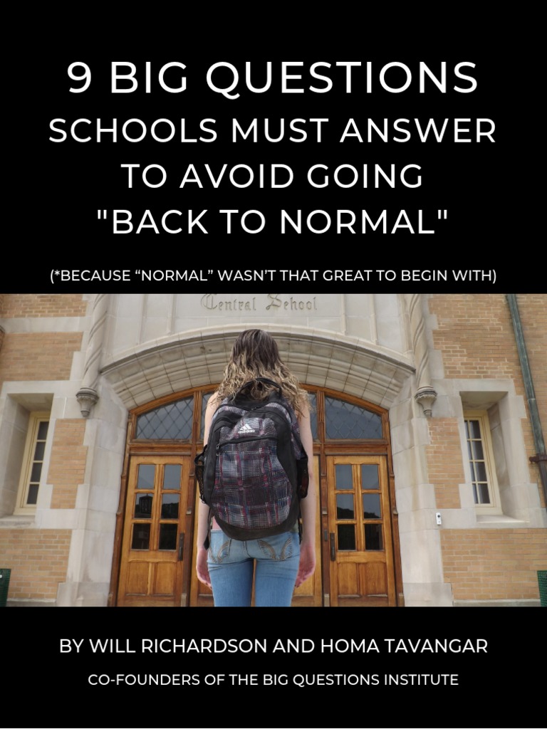 Nine Questions Ebook Rev 042321 | PDF | Schools | Learning