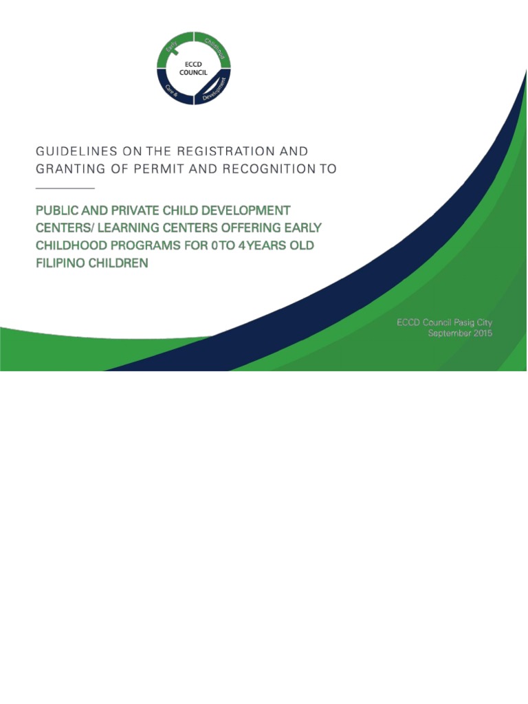 Eccd Logo - Guidelines On The Registration (Edited 2017) | PDF | Early ...