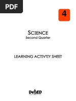 LAS Science 4 MELC 1 Q2 Week1 | PDF | Human Body | Organ (Anatomy)