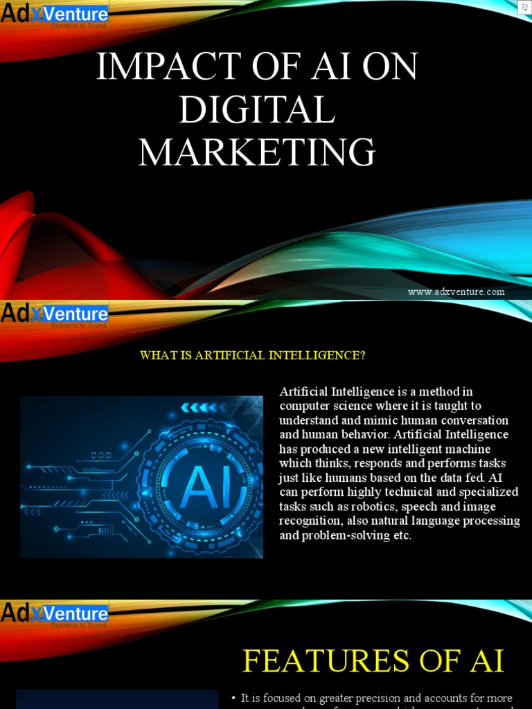 Impact of Ai On Digital Marketing | PDF | Artificial Intelligence ...